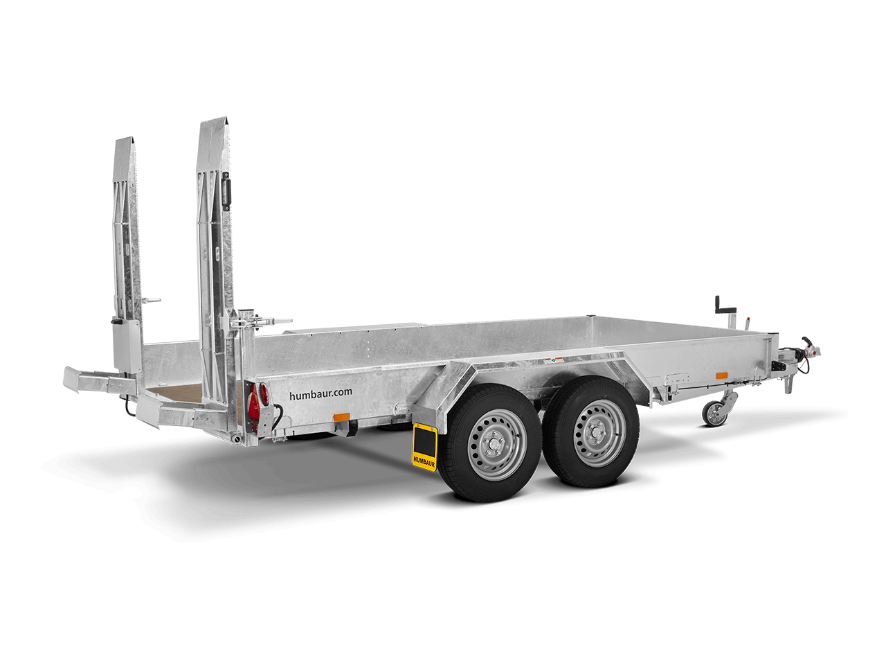 Humbaur | Humbaur Transporter mit Auffahrbohlen HS